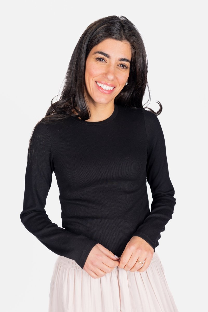 Leena Top (Black) – Yakira Bella