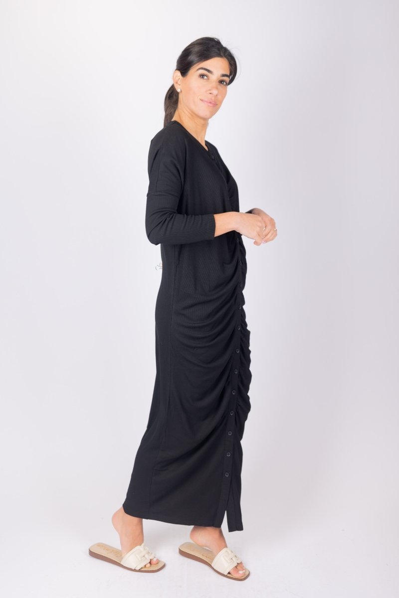 Angie Dress (Black) – Yakira Bella