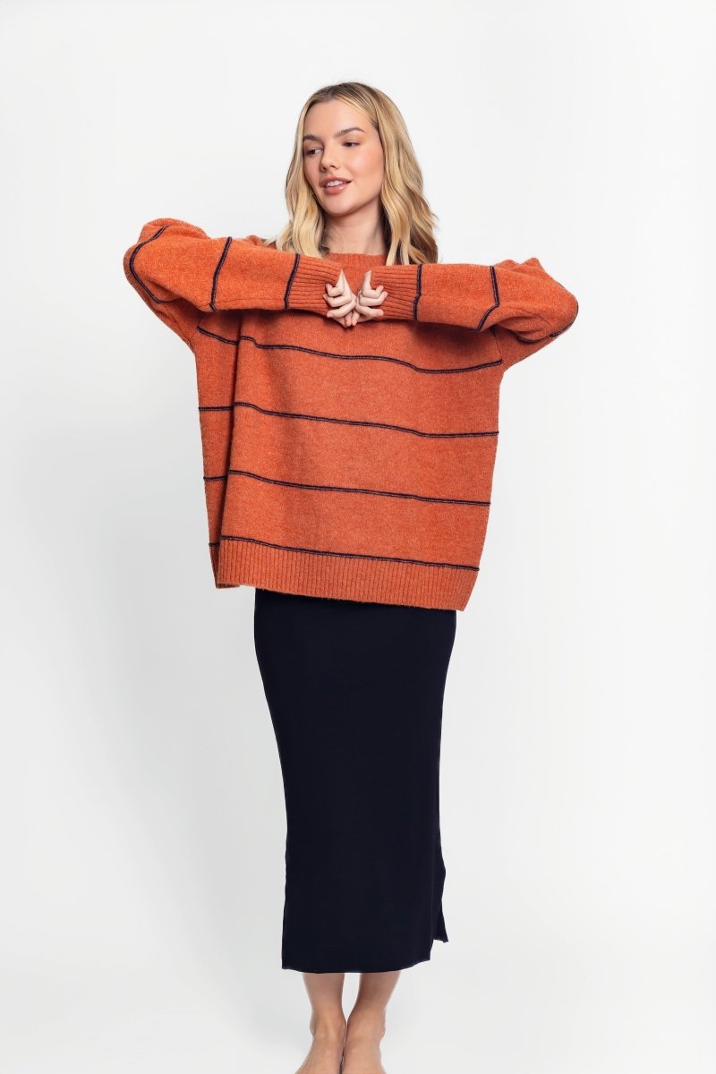 Bali Sweater (Rust Brown) – Yakira Bella