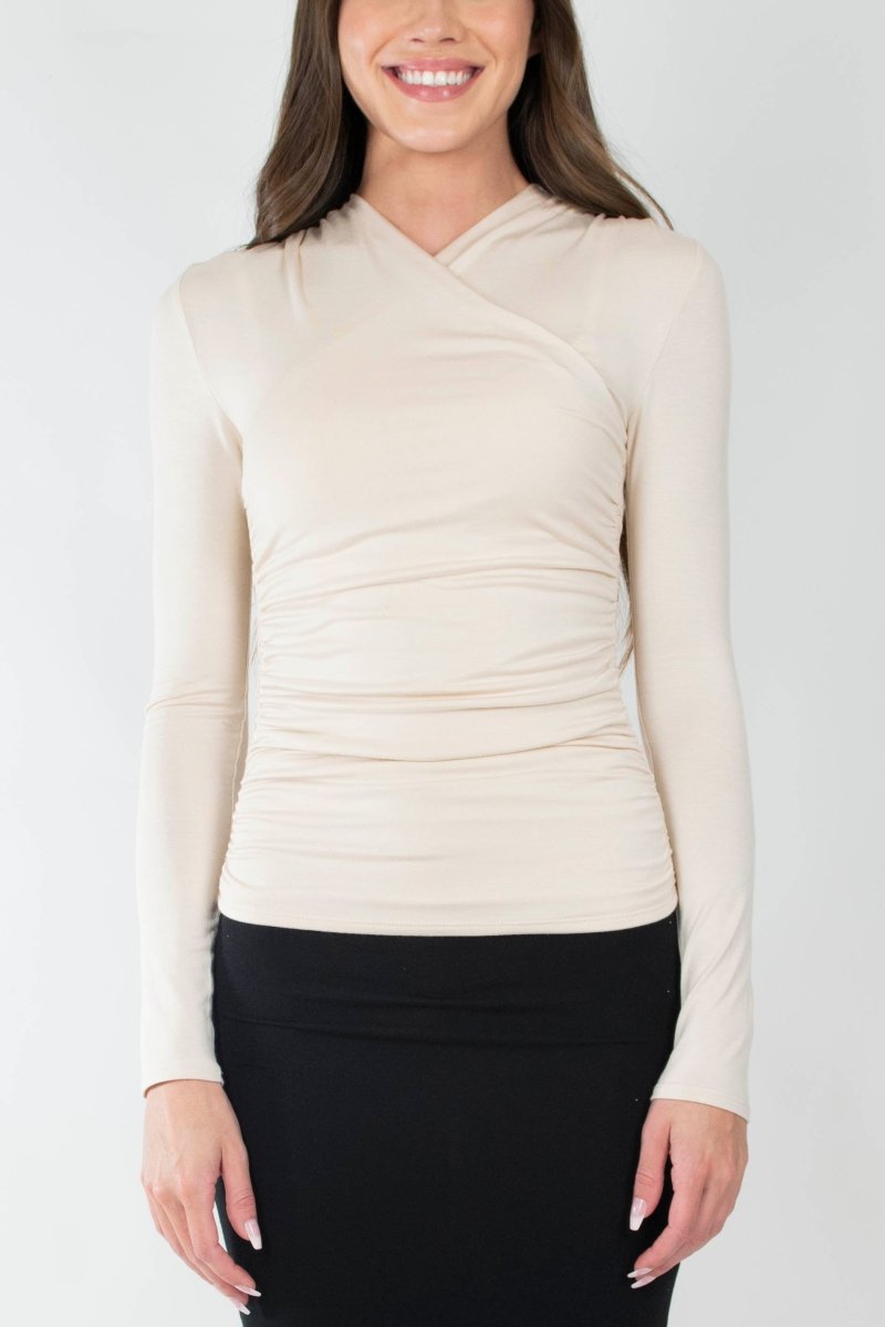 Nicole Top (Cream) – Yakira Bella