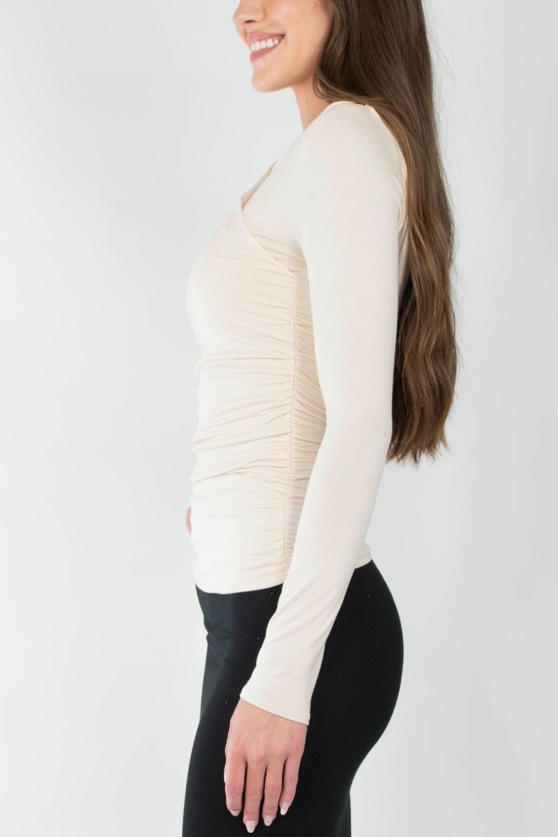 Nicole Top (Cream) – Yakira Bella