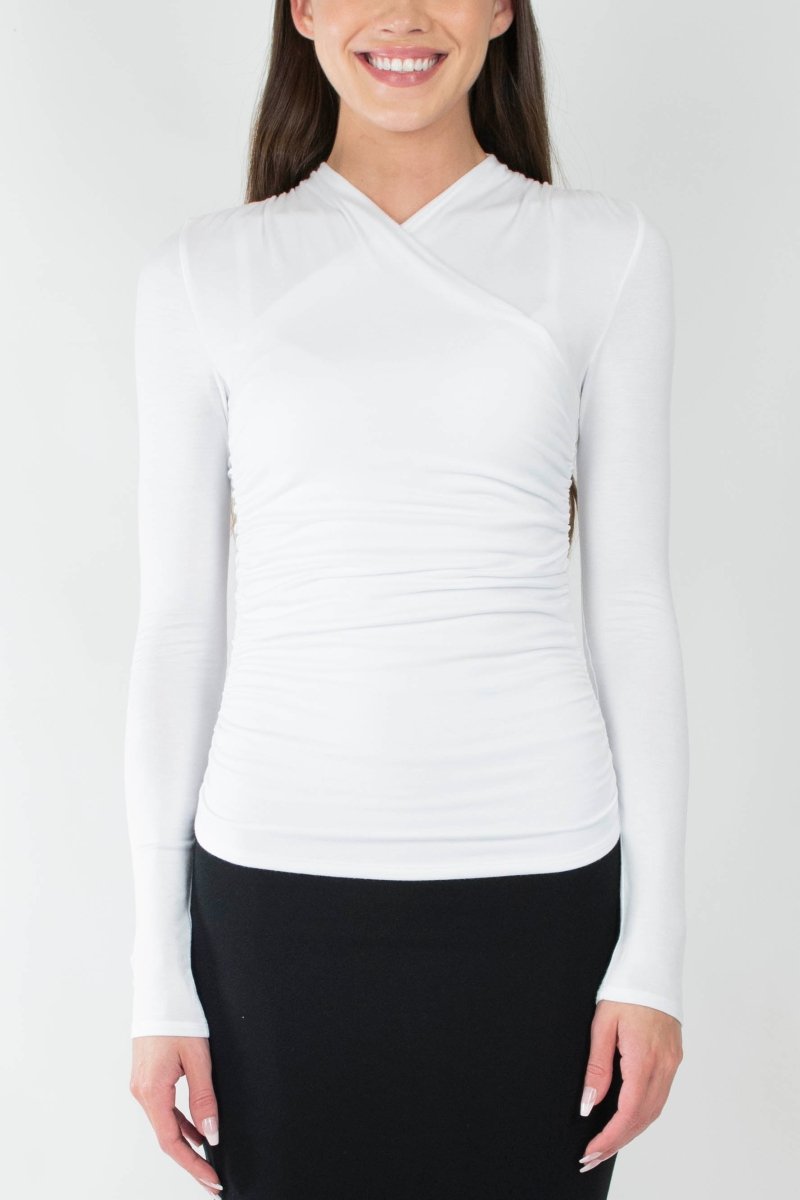Nicole Top (White) – Yakira Bella