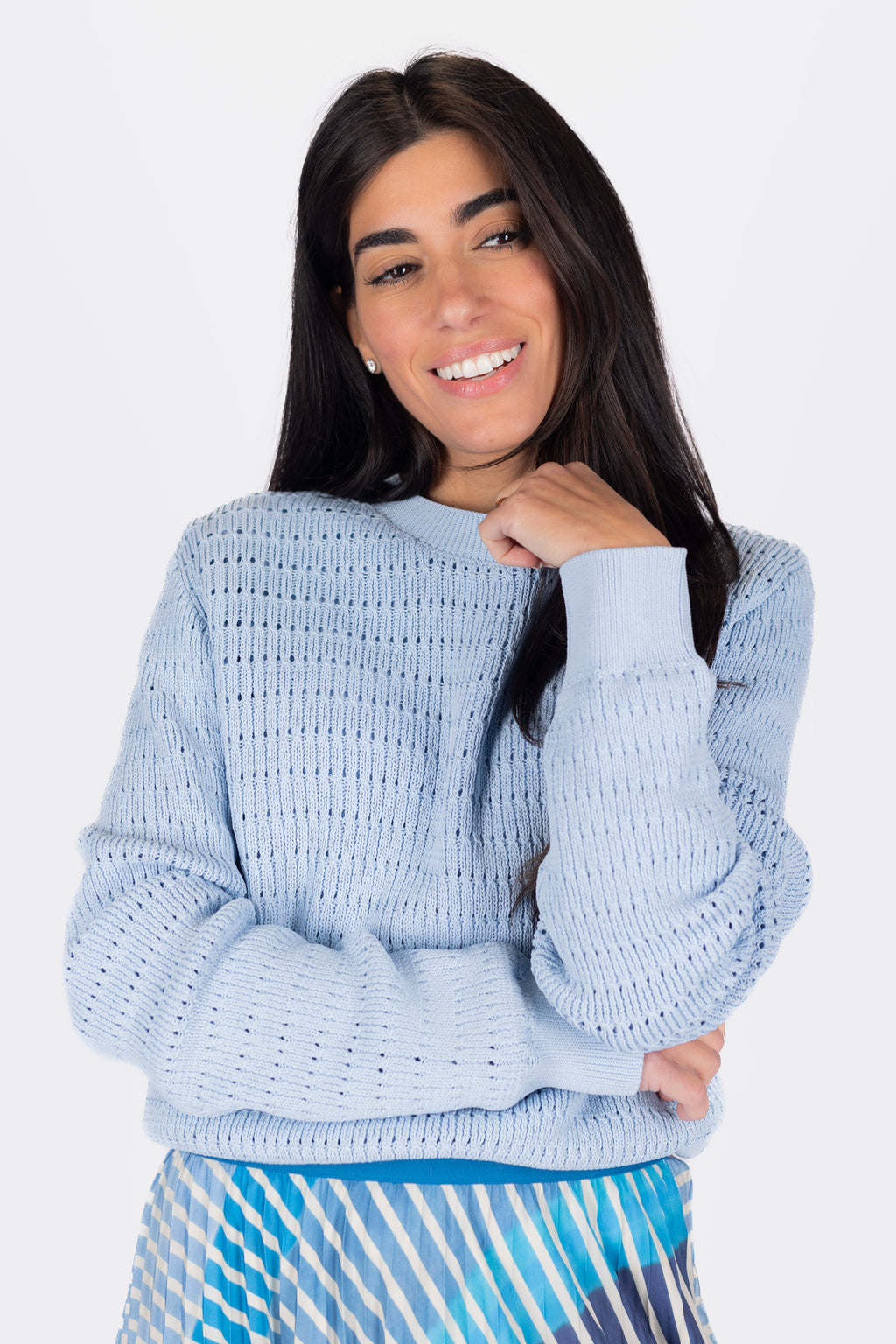 Paige Top (Powder Blue) – Yakira Bella